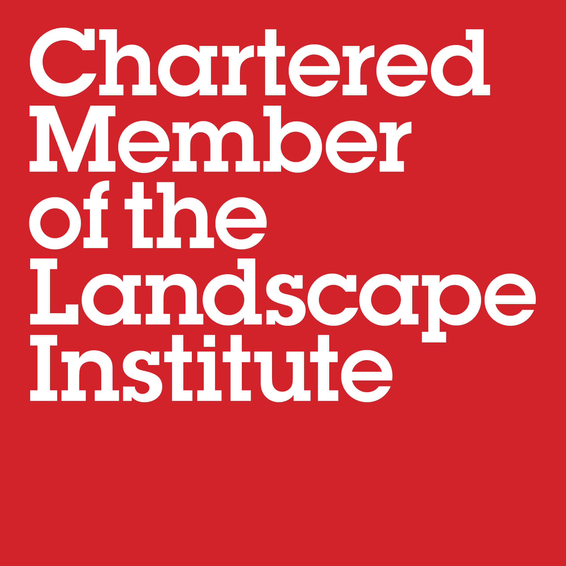 Individual member logos and signage - Landscape Institute
